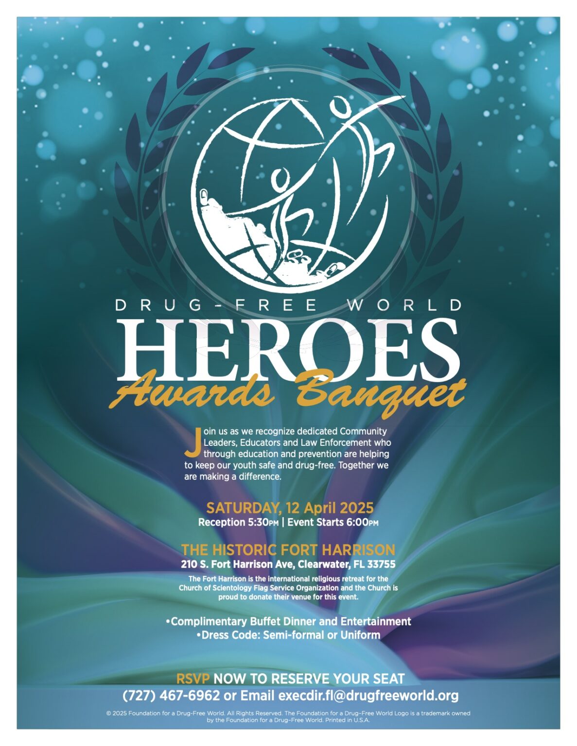 Drug Free World Heroes Awards Banquet - Foundation for a Drug-Free ...